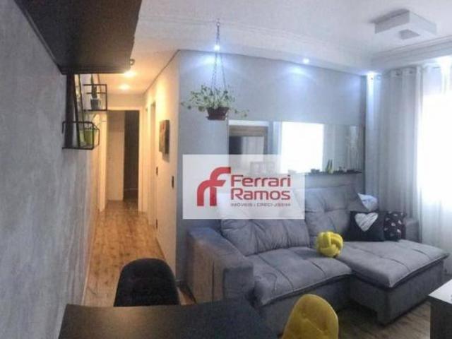 Apartamento com 2 dormitórios à venda, 45 m² por R$ 320.000,00 Cocaia Guarulhos/SP