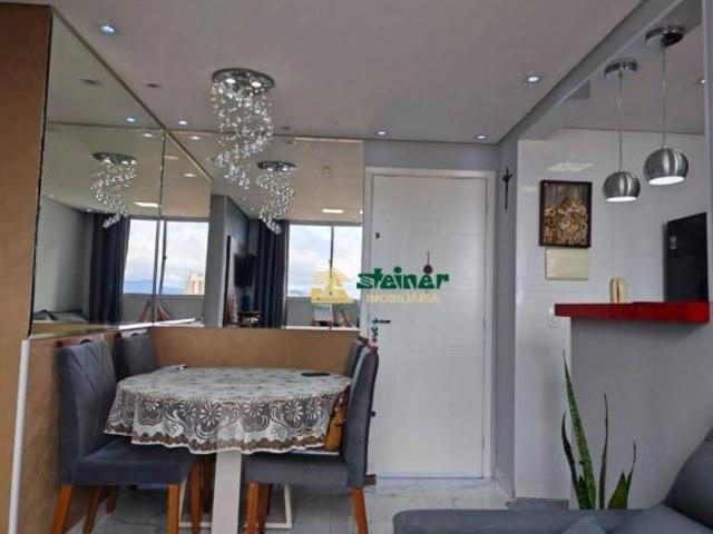 Apartamento com 2 dormitórios à venda, 45 m² por R$ 335.000,00 Vila Algusta Guarulhos/SP