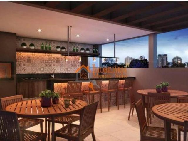 Apartamento com 2 dormitórios à venda, 45 m² por R$ 368.282,19 Vila Rosália
