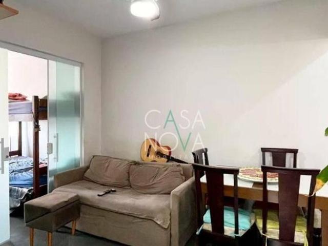 Apartamento com 2 dormitórios à venda, 45 m² por R$ 385.000,00 Embaré Santos/SP