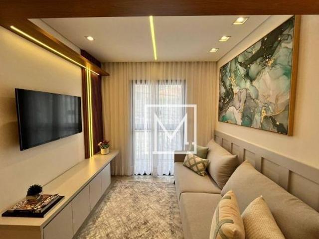 Apartamento com 2 dormitórios à venda, 45 m² por R$ 411.900,00 Vila Moinho Vel