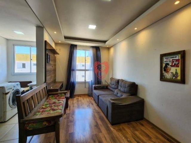 Apartamento com 2 dormitórios à venda, 46 m² por R$ 180.000,00 Caça e Pesca Gravataí/RS