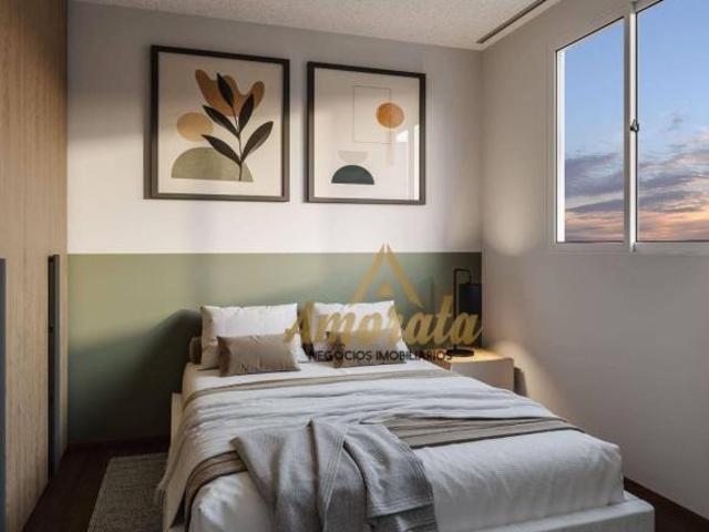 Apartamento com 2 dormitórios à venda, 46 m² por R$ 251.990,00 Cidade Nova Santa Bárbara D&apos Oeste