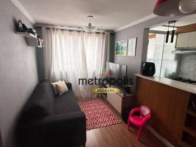 Apartamento com 2 dormitórios à venda, 46 m² por R$ 260.000,00 Parque São Vicente Mauá/SP