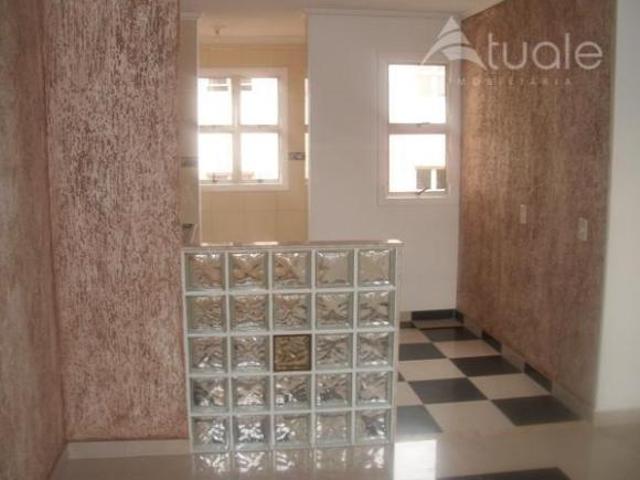 Apartamento com 2 dormitórios à venda, 46 m² por R$ 260.000,00 Parque Villa Flores Villa Flora