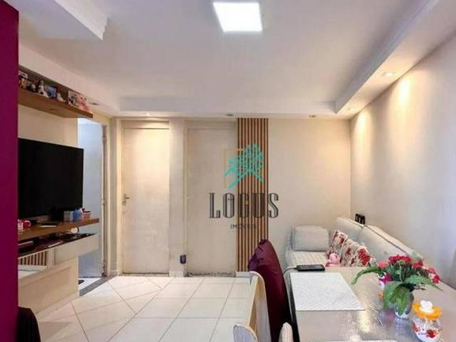 Apartamento com 2 dormitórios à venda, 46 m² por R$ 270.000 Santa Terezinha São Bernardo do Camp