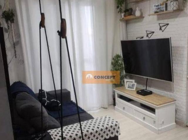 Apartamento com 2 dormitórios à venda, 46 m² por R$ 320.000,00 Parque Suzano Suzano/SP