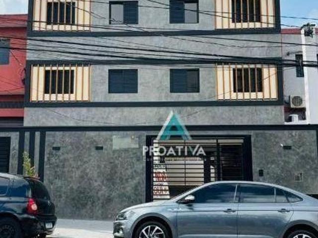 Apartamento com 2 dormitórios à venda, 46 m² por R$ 338.000,09 Vila Scarpelli Santo André/SP