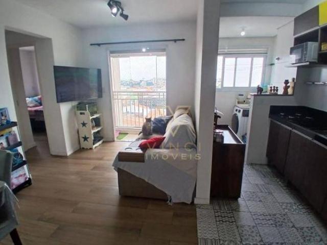 Apartamento com 2 dormitórios à venda, 46 m² por R$ 358.990,00 Vila Carmosina São Paulo/SP