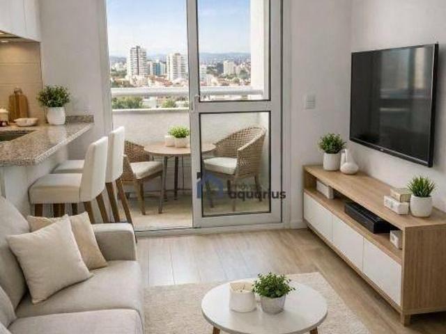 Apartamento com 2 dormitórios à venda, 46 m² por R$ 372.500,00 Jardim Califórnia Jacareí/SP