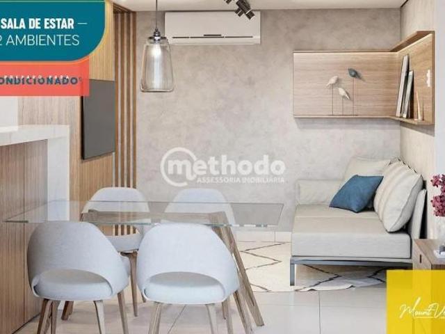 Apartamento com 2 dormitórios à venda, 46 m² por R$ 373.000,00 Jardim Eulina Campinas/SP