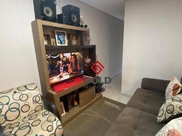 Apartamento com 2 dormitórios à venda, 46 m² por R$ 380.000,00 Parque das Nações Santo André/SP