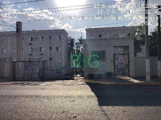 Apartamento com 2 dormitórios à venda, 46 m² por R$ 83.135,75 SERTAOZINHO Sertãozinho/SP