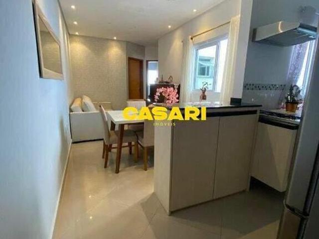 Apartamento com 2 dormitórios à venda, 46 m² Vila Humaitá Santo André/SP