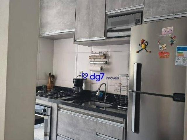 Apartamento com 2 dormitórios à venda, 47 m² Chácara Agrindus Taboão da Serra/SP