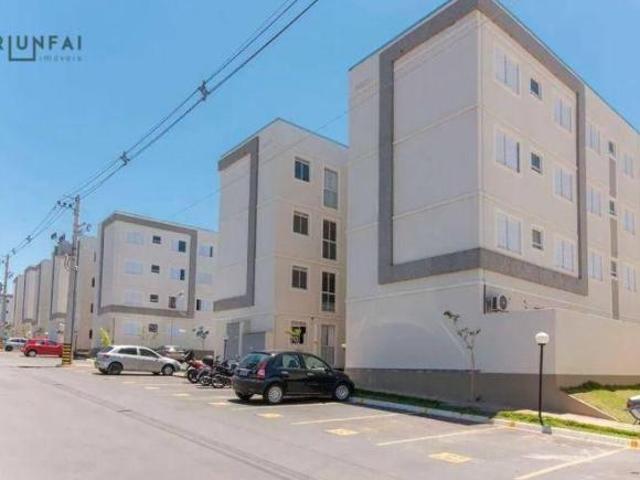 Apartamento com 2 dormitórios à venda, 47 m² por R$ 174.900,00 Caguaçu Sorocaba/SP