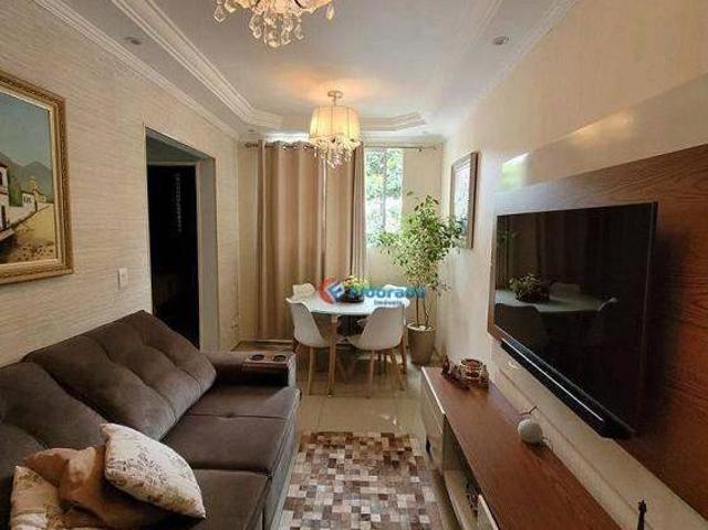 Apartamento com 2 dormitórios à venda, 47 m² por R$ 190.000,00 Chácaras Fazenda Coelho Hortolând