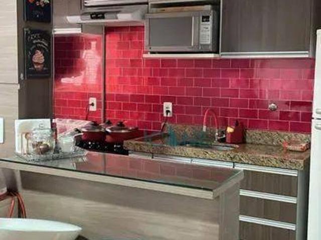 Apartamento com 2 dormitórios à venda, 47 m² por R$ 200.000 Condomínio Parque Sicília Sorocaba/S