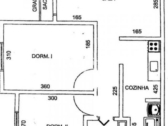 Apartamento com 2 dormitórios à venda, 47 m² por R$ 215.000 Jardim Simus Sorocaba/SP