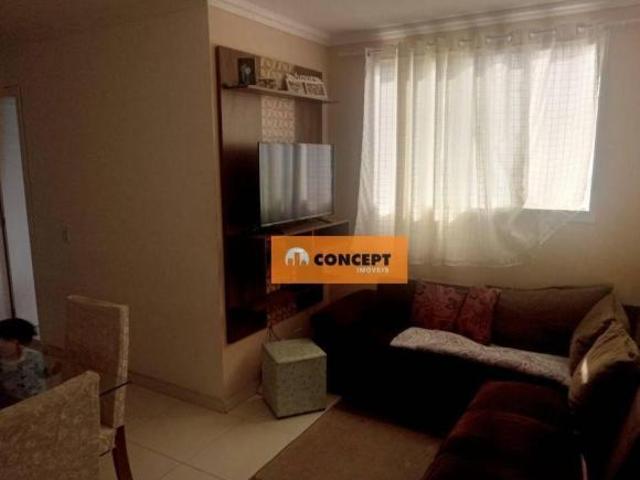 Apartamento com 2 dormitórios à venda, 47 m² por R$ 210.000,00 Vila Nova Amorim Suzano/SP