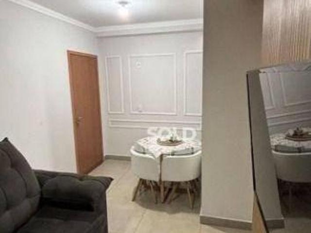 Apartamento com 2 dormitórios à venda, 47 m² por R$ 247.000,00 Vila São Sebastião Franca/SP