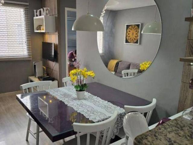 Apartamento com 2 dormitórios à venda, 47 m² por R$ 250.000 Condominio Parque Sicilia Votorantim