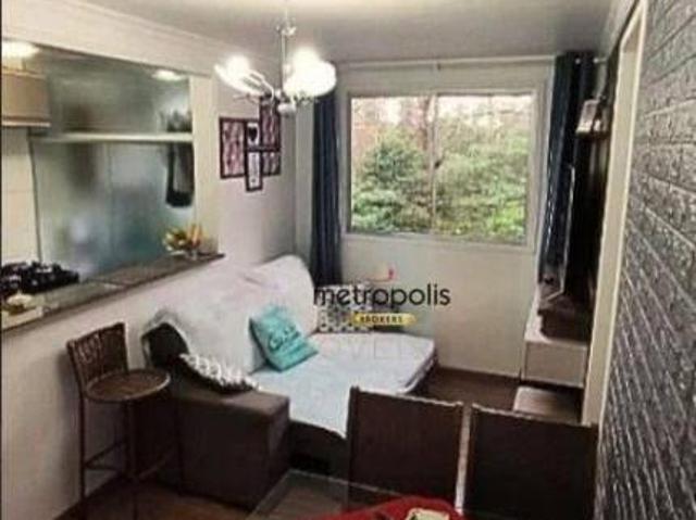 Apartamento com 2 dormitórios à venda, 47 m² por R$ 266.000,00 Parque São Vicente Mauá/SP