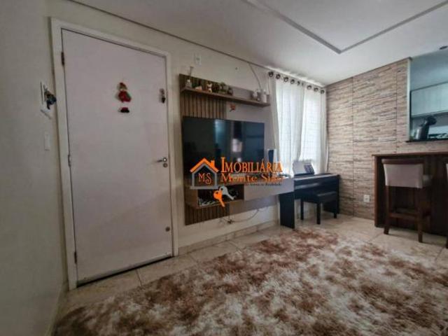 Apartamento com 2 dormitórios à venda, 47 m² por R$ 260.000,00 Vila Alzira Guarulhos/SP