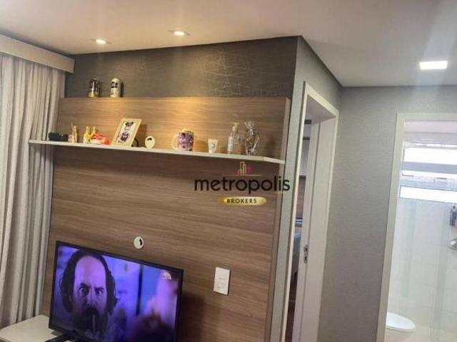 Apartamento com 2 dormitórios à venda, 47 m² por R$ 318.000 Campanário Diadema/SP