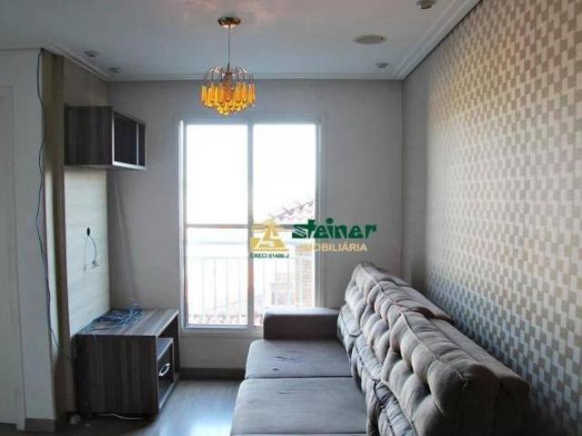 Apartamento com 2 dormitórios à venda, 47 m² por R$ 324.800,00 Vila Flórida Guarulhos/SP
