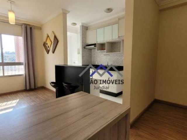Apartamento com 2 dormitórios à venda, 47 m² por R$ 335.000,00 Cidade Nova Jundiaí/SP