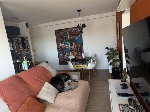 Apartamento com 2 dormitórios à venda, 47 m² por R$ 350.000,00 Vila Sacadura Cabral Santo André/