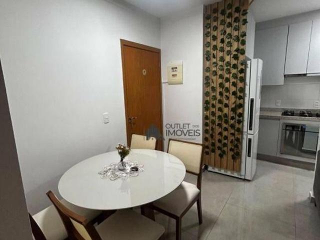 Apartamento com 2 dormitórios à venda, 47 m² por R$ 371.000 Ponte Romana Paulínia/SP