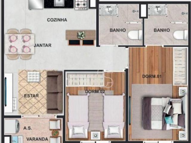 Apartamento com 2 dormitórios à venda, 47 m² por R$ 435.000,00 Macedo Guarulhos/SP