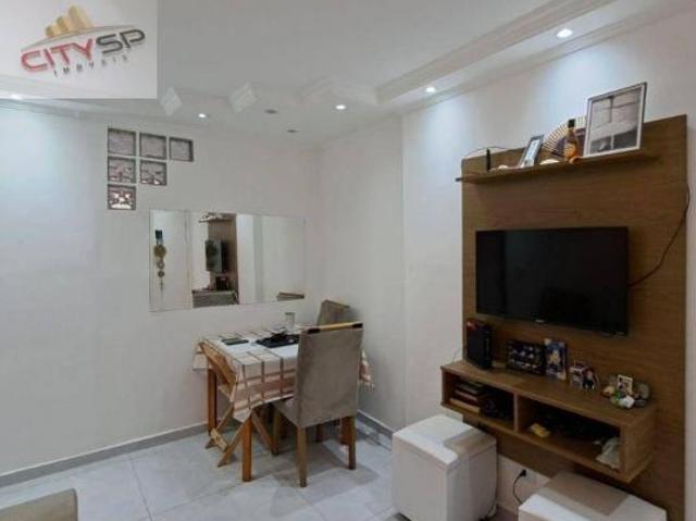 Apartamento com 2 dormitórios à venda, 47 m² por R$ 450.000 Vila Guarani Zona Sul São Paulo/SP