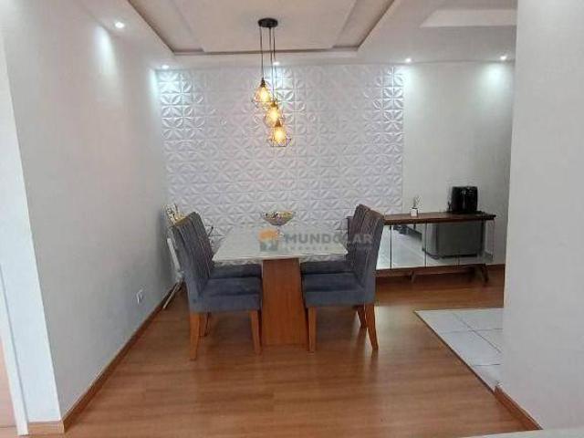 Apartamento com 2 dormitórios à venda, 48 m² Fazenda Velha Araucária/PR