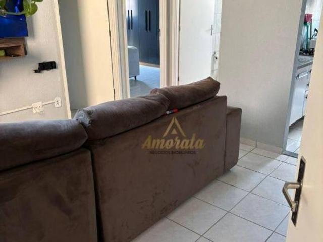 Apartamento com 2 dormitórios à venda, 48 m² por R$ 146.000 Parque Residencial do Lago Santa Bár