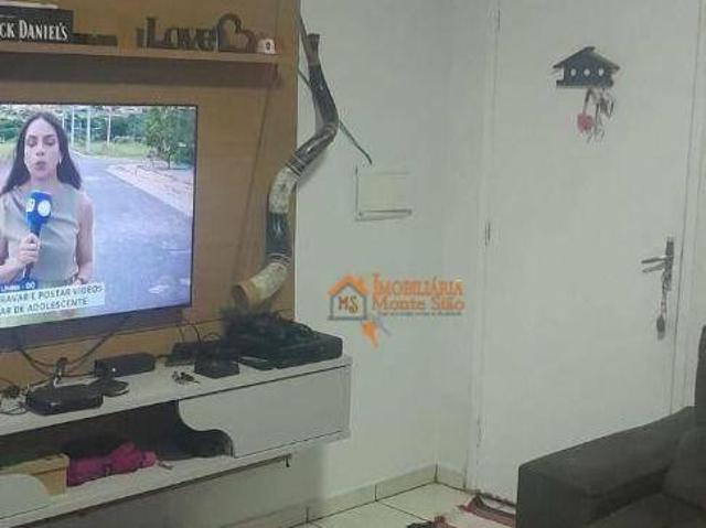 Apartamento com 2 dormitórios à venda, 48 m² por R$ 165.000,00 Vila Nova Bonsucesso Guarulhos/SP