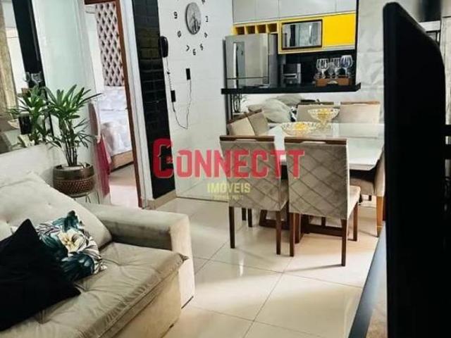 Apartamento com 2 dormitórios à venda, 48 m² por R$ 195.000 Jardim Silvio Passalacqua Ribeirão P