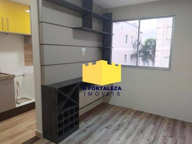 Apartamento com 2 dormitórios à venda, 48 m² por R$ 190.000,00 Chácara Letônia Americana/SP