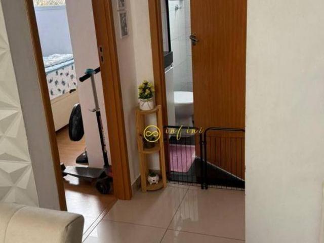Apartamento com 2 dormitórios à venda, 48 m² por R$ 204.000,00 Caguaçu Sorocaba/SP