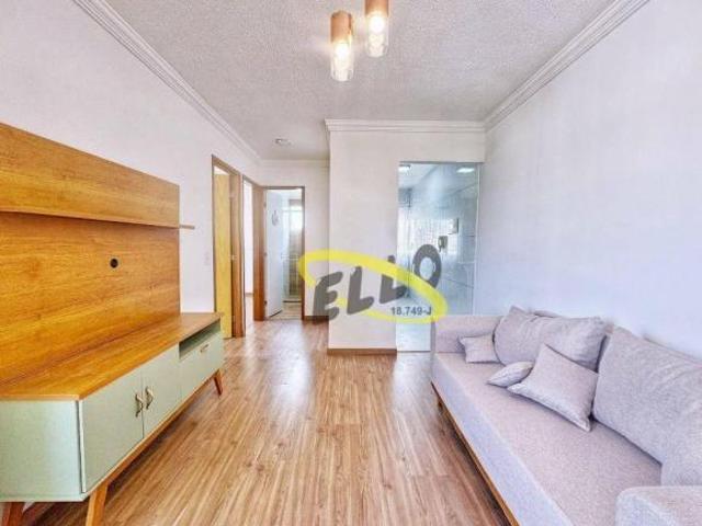 Apartamento com 2 dormitórios à venda, 48 m² por R$ 215.000,00 Jardim Ísis Cotia/SP