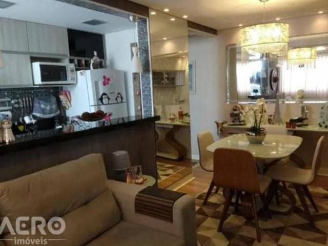 Apartamento com 2 dormitórios à venda, 48 m² por R$ 220.000,00 Jardim Terra Branca Bauru/SP