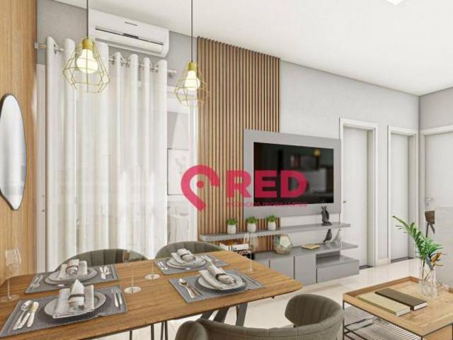 Apartamento com 2 dormitórios à venda, 48 m² por R$ 250.000,00 Chácaras Reunidas São Jorge Soroc