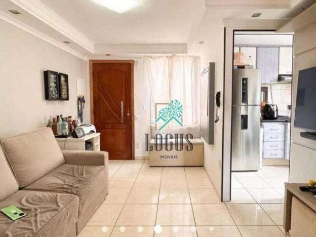 Apartamento com 2 dormitórios à venda, 48 m² por R$ 270.000,00 Santa Terezinha São Bernardo do C