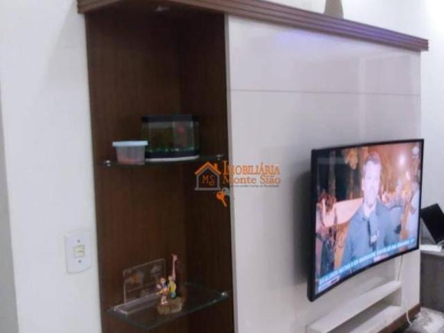 Apartamento com 2 dormitórios à venda, 48 m² por R$ 300.000,00 Água Chata Guarulhos/SP