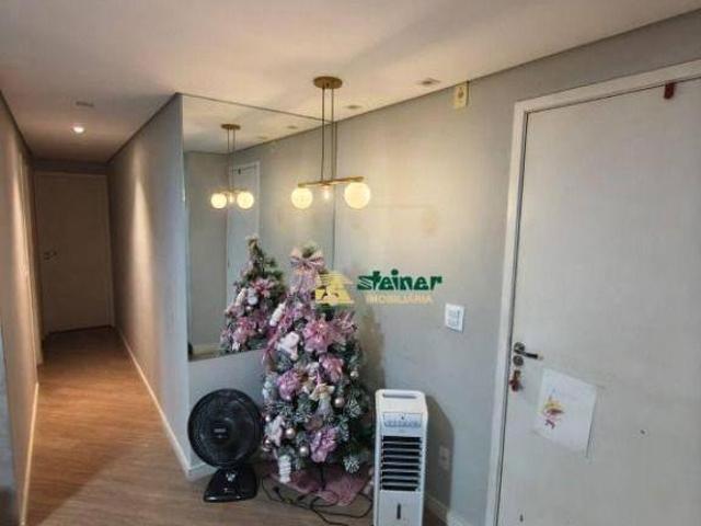 Apartamento com 2 dormitórios à venda, 48 m² por R$ 318.000,00 Vila Rio de Janeiro Guarulhos/SP