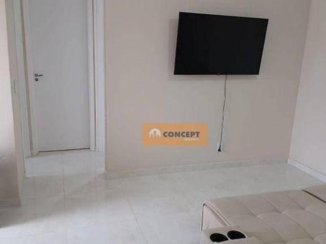 Apartamento com 2 dormitórios à venda, 48 m² por R$ 310.000 Jardim Europa Suzano/SP