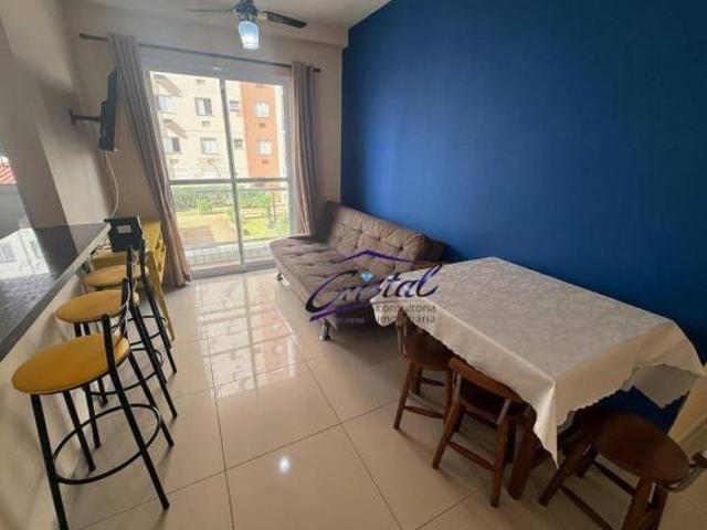 Apartamento com 2 dormitórios à venda, 48 m² por R$ 335.000,00 Ocian Praia Grande/SP