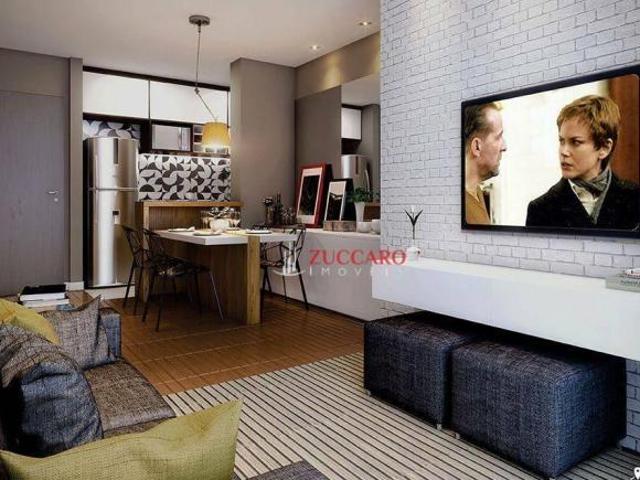 Apartamento com 2 dormitórios à venda, 48 m² por R$ 344.913,64 Vila Galvão Guarulhos/SP